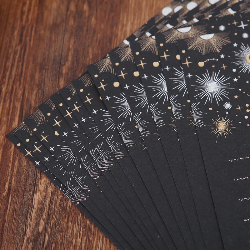 12pcs/pack Starry Sky Writing Letter Stationery Ro... – Grandado