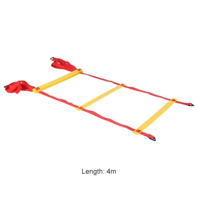 Agility Training Ladder Portable Red Nylon Straps ... – Vicedeal