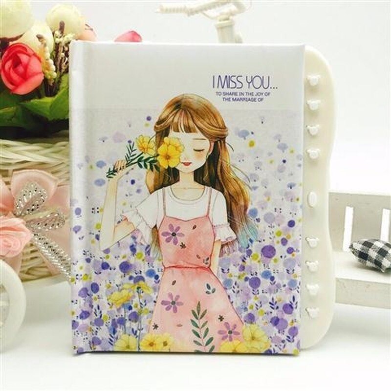 kawaii cute stationary lederen notebook encrypted ... – Grandado