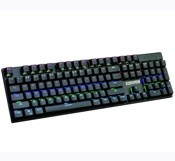 BOSSTON MK912 Wired Mechanical Keyboard RGB Keycli... – Grandado
