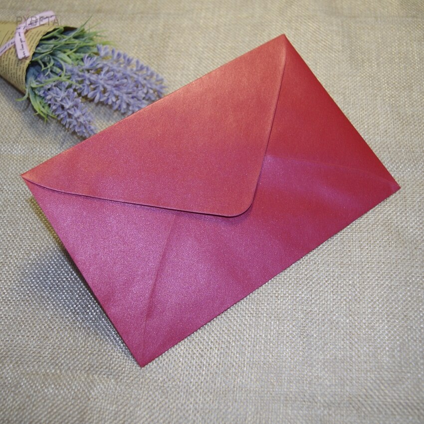 50pcs- 17*11cm 120gsm Pearl paper envelopes postca... – Grandado