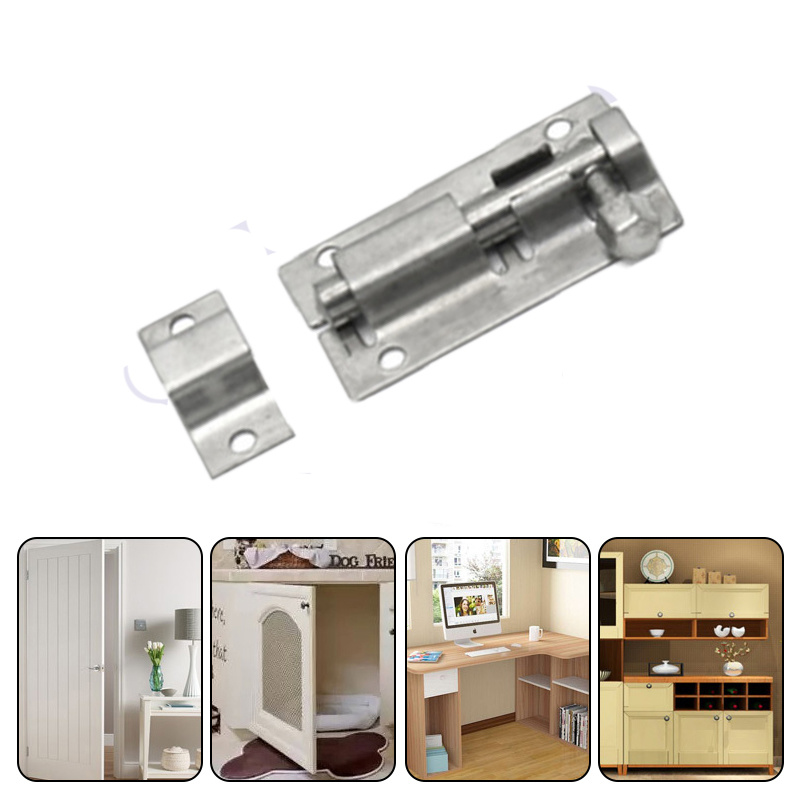 1pcs1.5 inch Door Bolts Stainless Steel Latch Lock... – Grandado
