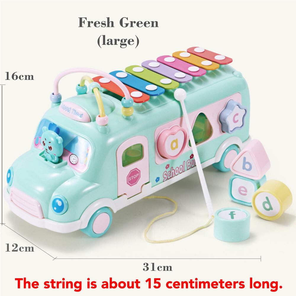 Plastic Xylophone Bus Car Music Instrument Toy for... – Grandado