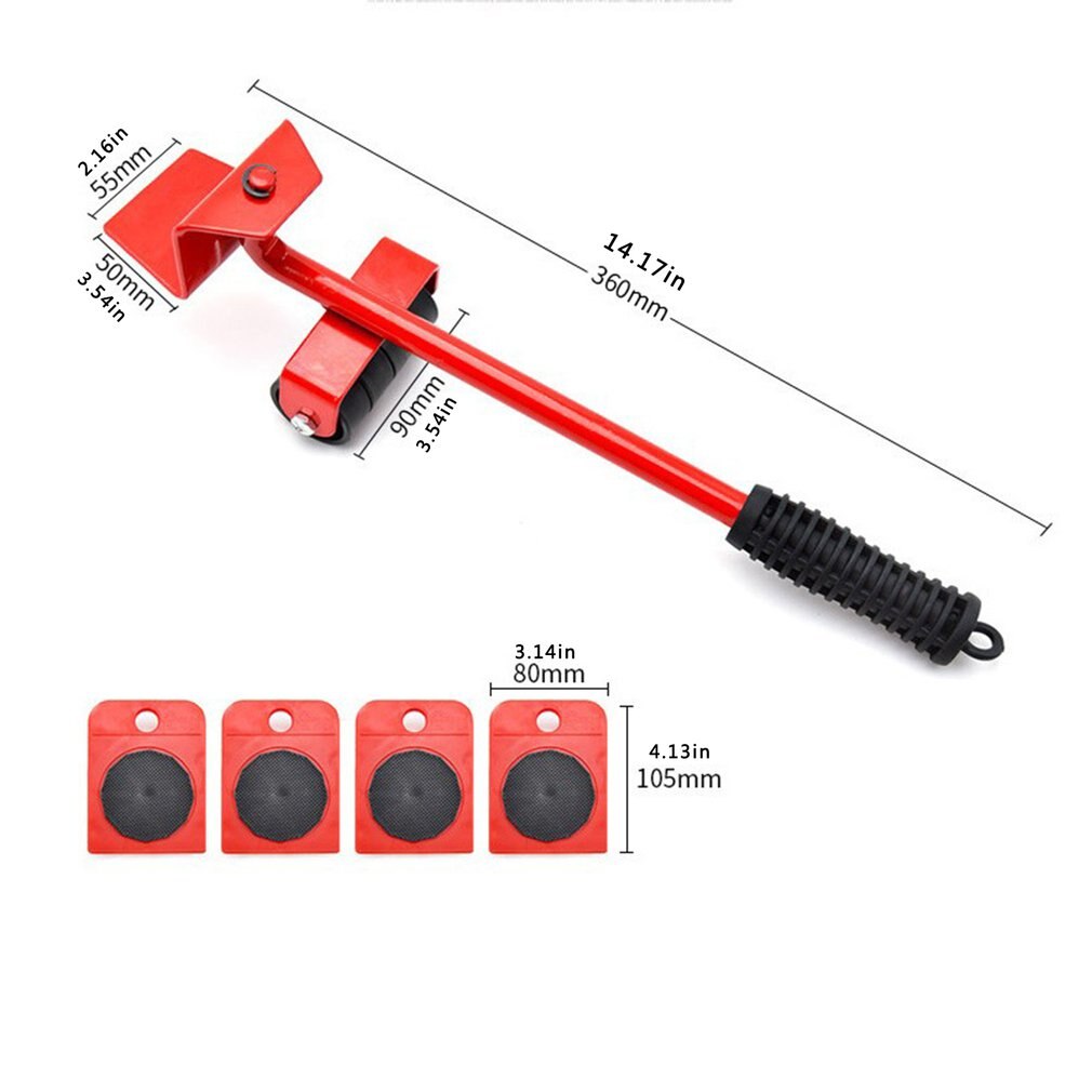 Five-piece Set Practical Furniture Mover For Heavy... – Vicedeal