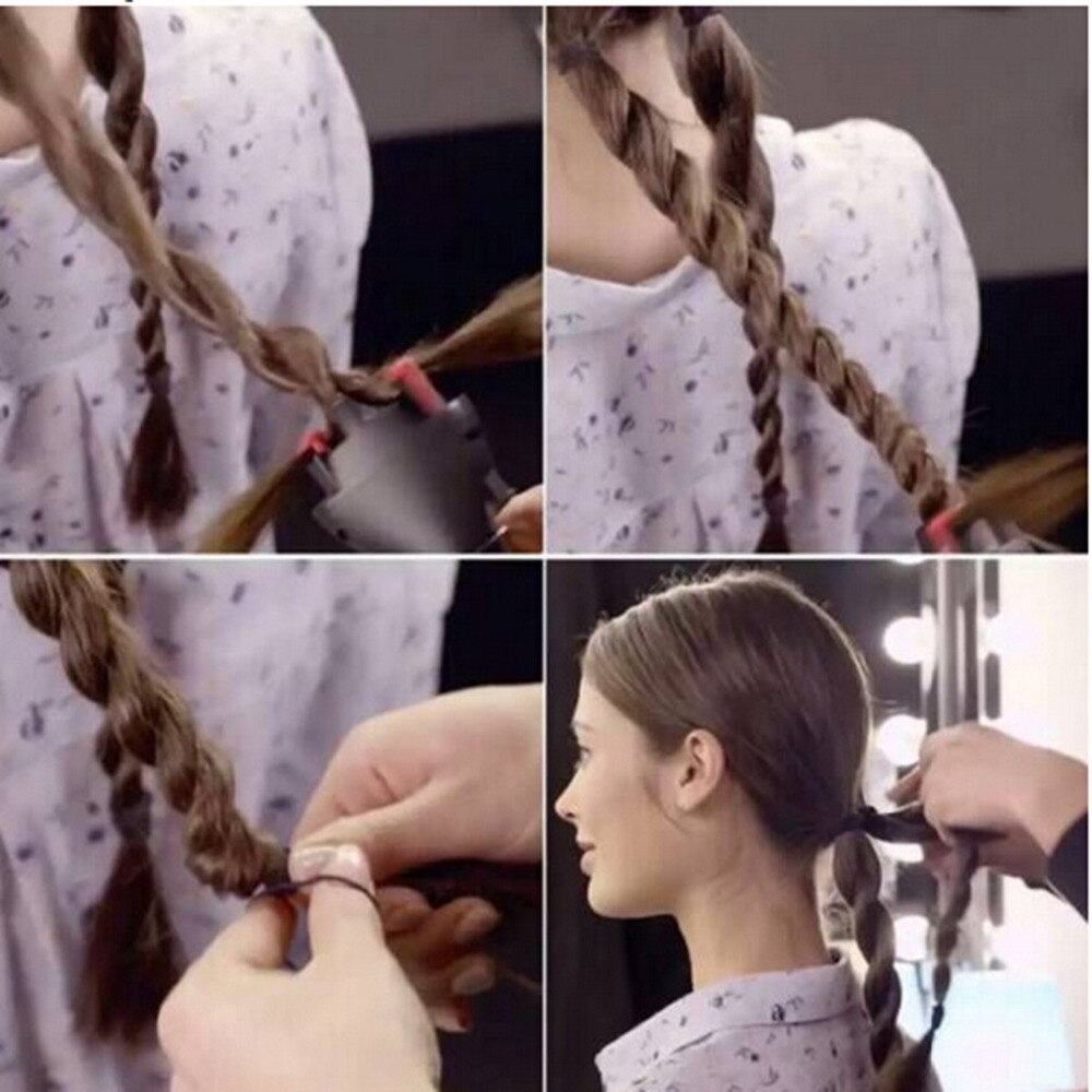 Elektrisk hår flette automatisk vri flette strikke... – Grandado