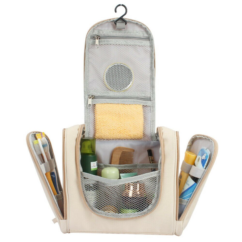 Multiple Pockets Travel Cosmetic Pouch Storage Mak... – Vicedeal