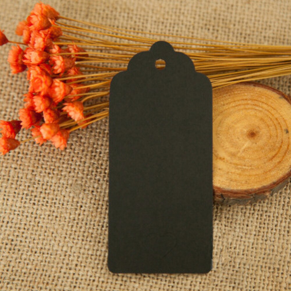 100 Pcs/Pack 9x4cm Square Blank Paper Paper Tag wi... – Vicedeal