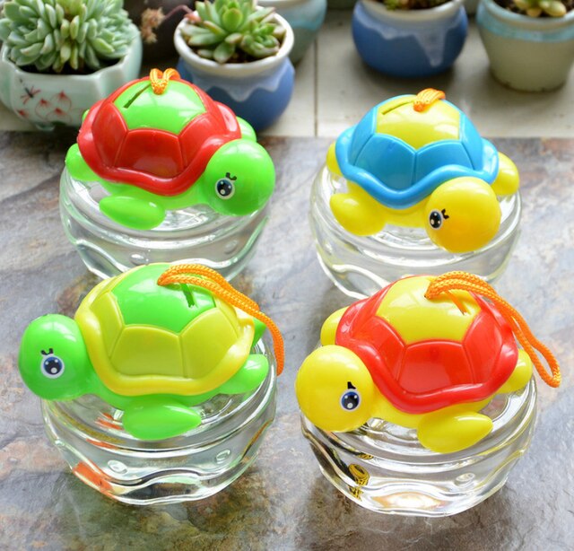 Portable plastic box turtle bottle transparent sma... – Vicedeal