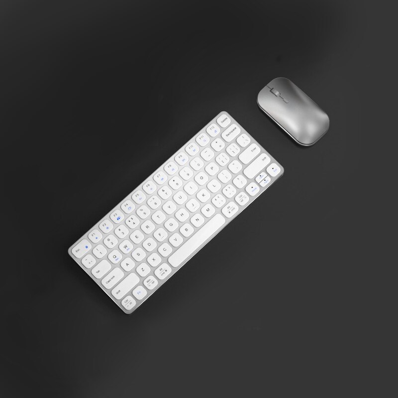 B.O.W Rechargeable Aluminum Keyboard Wireless for ... – Grandado