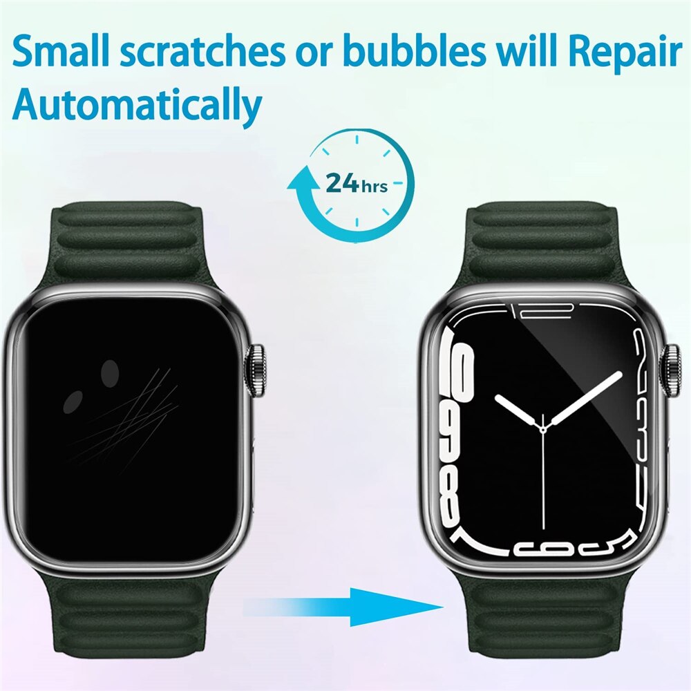 For apple watch 7 screen protector 45mm 41mm iwatc... – Grandado