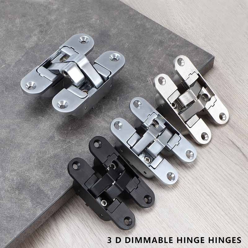 Three-dimensional adjustable invisible door hinge ... – Grandado