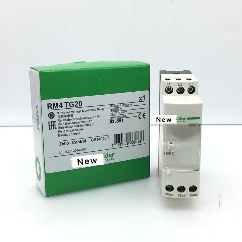 original in box RM4TG20 Phase Sequence Relay RM4-T... – Vicedeal