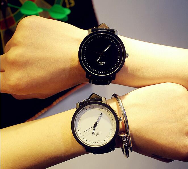 Alloy Couple Quartz Watch Casual Simple Women Men ... – Grandado