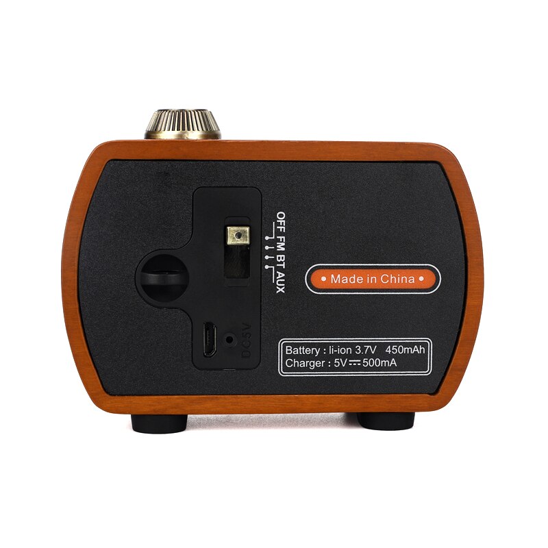 Retro portable Radio Vintage Bluetooth Speaker Woo... – Grandado