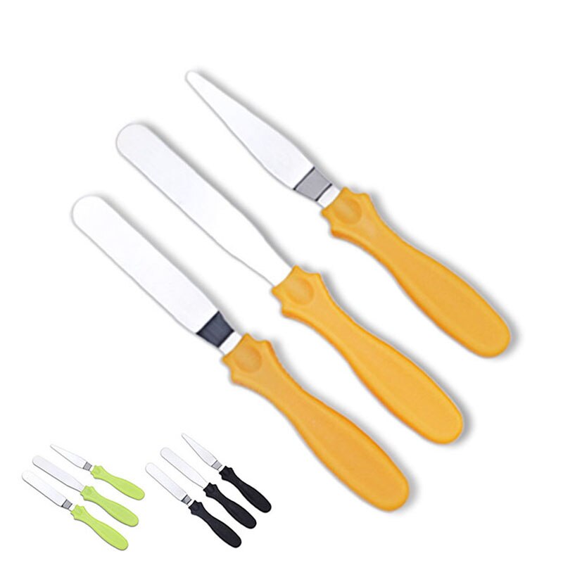 3Pcs/Set Cake Spatula Palette Knife Fondant Cake D... – Vicedeal