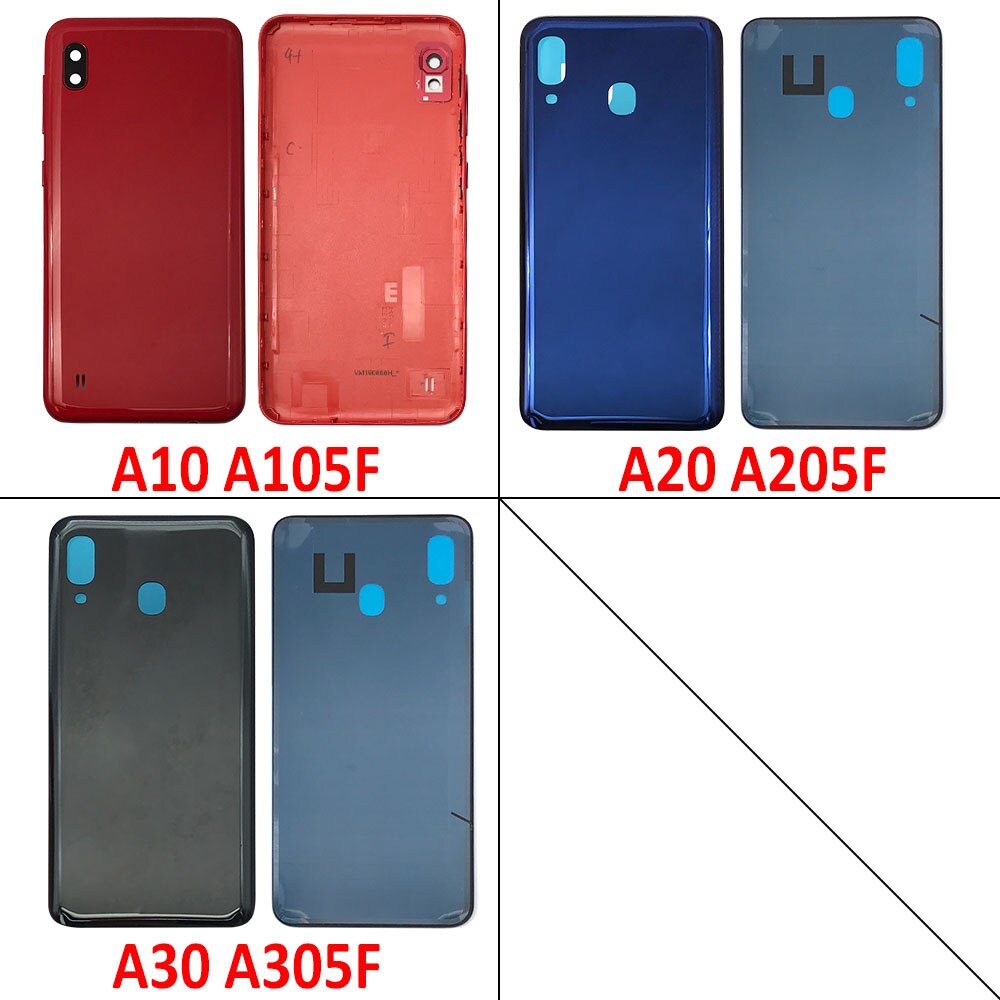 10 stuks/partij achterklep voor batterijglas voor ... – Vicedeal