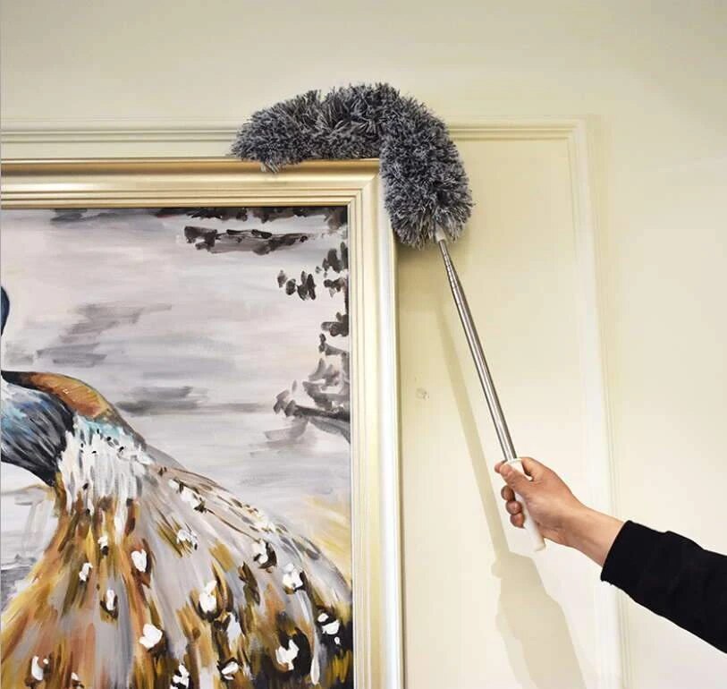 Retractable Soft Cleaning Microfiber Duster Brush ... – Vicedeal