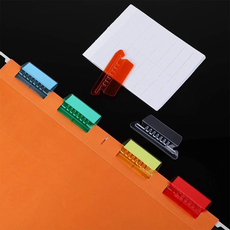 ! 60 Sets Hanging File Tabs And Inserts,Colorful F... – Vicedeal