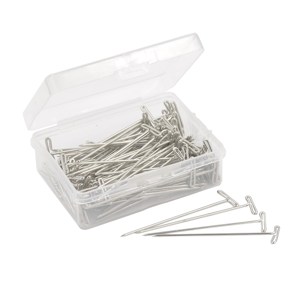 100pcs 51mm Stainless Steel T Pins Stitch Patchwor... – Vicedeal