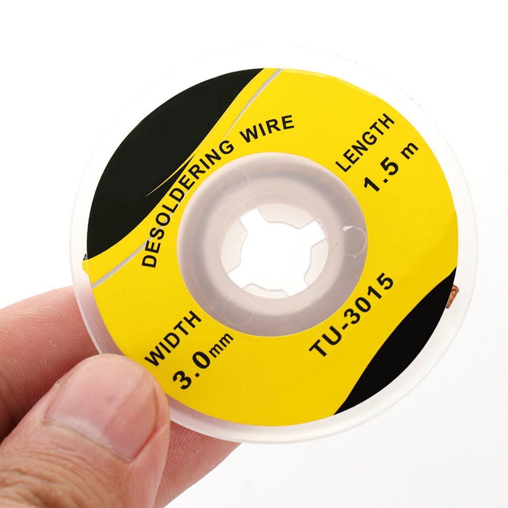 Wire Solder Remover Wick Copper TU-3015 5ft 3mm BG... – Grandado