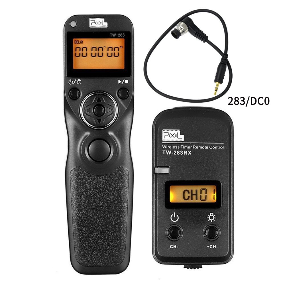 Pixel TW-283 DC0 Draadloze Timer Ontspanknop Afsta... – Vicedeal