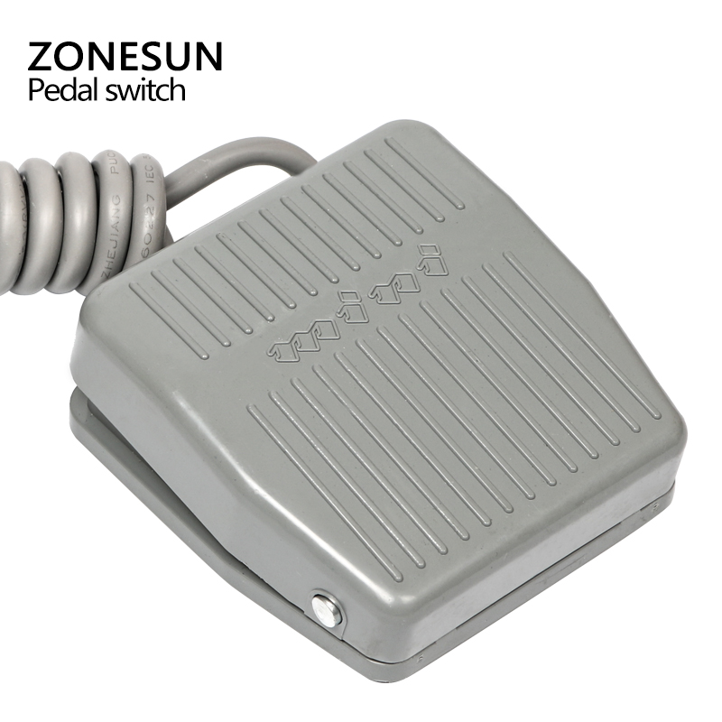 ZONESUN The pedal switch TFS-201 Foot Switch Pedal Switch With Self ...
