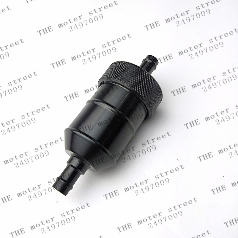 1Pc black 8mm Universal Motorcycle Fuel Filter Gas... – Vicedeal