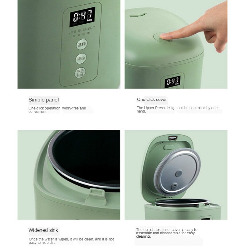 1.2L Electric Rice Cooker Automatic Multi Cooker 3... – Grandado