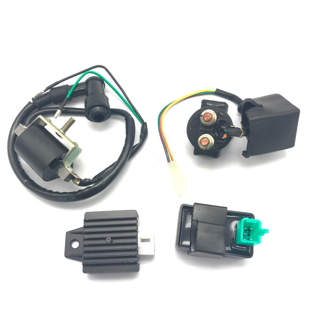 Relay & CDI & IGNITION COIL & Regulator Set FOR KA... – Vicedeal