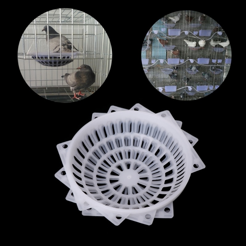 4Pcs Plastic Pigeon Nest Breeding Cage Canary Supp... – Vicedeal