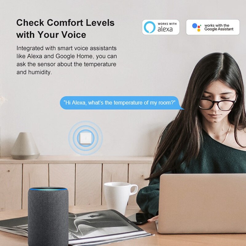 SONOFF SNZB-02 Temperature and Humidity Sensor Zig... – Grandado
