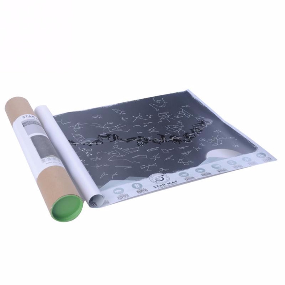 Night Sky Constellations Star Map Glow in the Dark... – Vicedeal