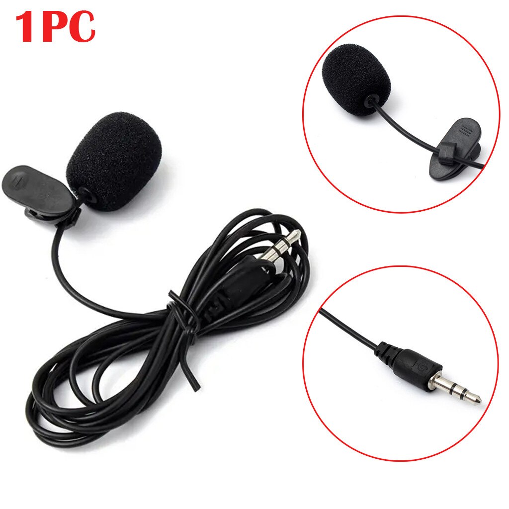 3.5mm Mini Speech Jack Microphone Mic Collar Mini ... – Grandado
