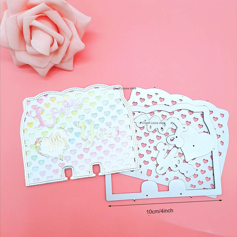 METAL CUTTING DIES Heart Layred Valentine memory d... – Vicedeal