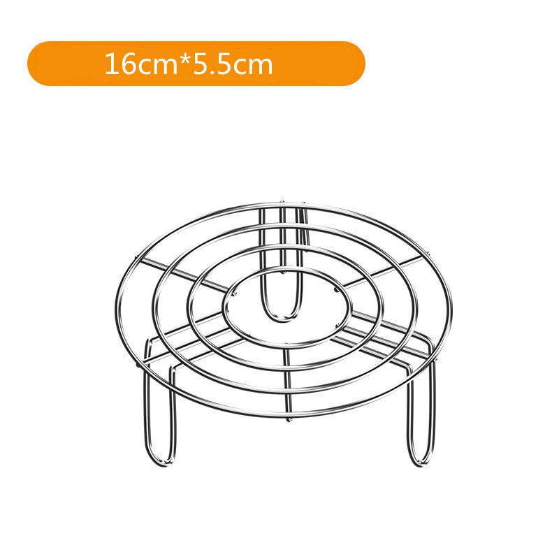 Round Stainless Steel Steamer Rack Pot Steaming St... – Grandado