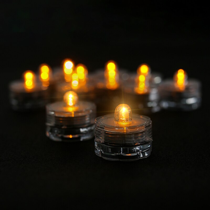 12Pcs Waterproof Flameless Realistic LED Tealight ... – Grandado