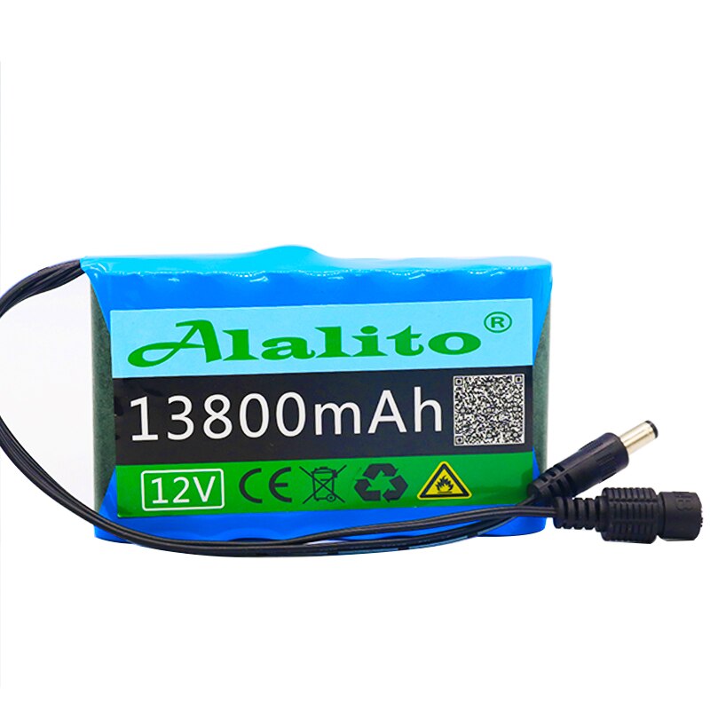 AlalitoThe 12V battery pack 13.8Ah 18650 Rechargea... – Grandado