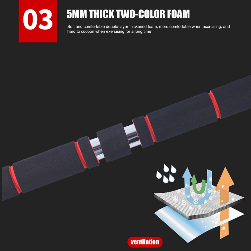 Telescopic Indoor Home Door Frame Horizontal Bars ... – Vicedeal