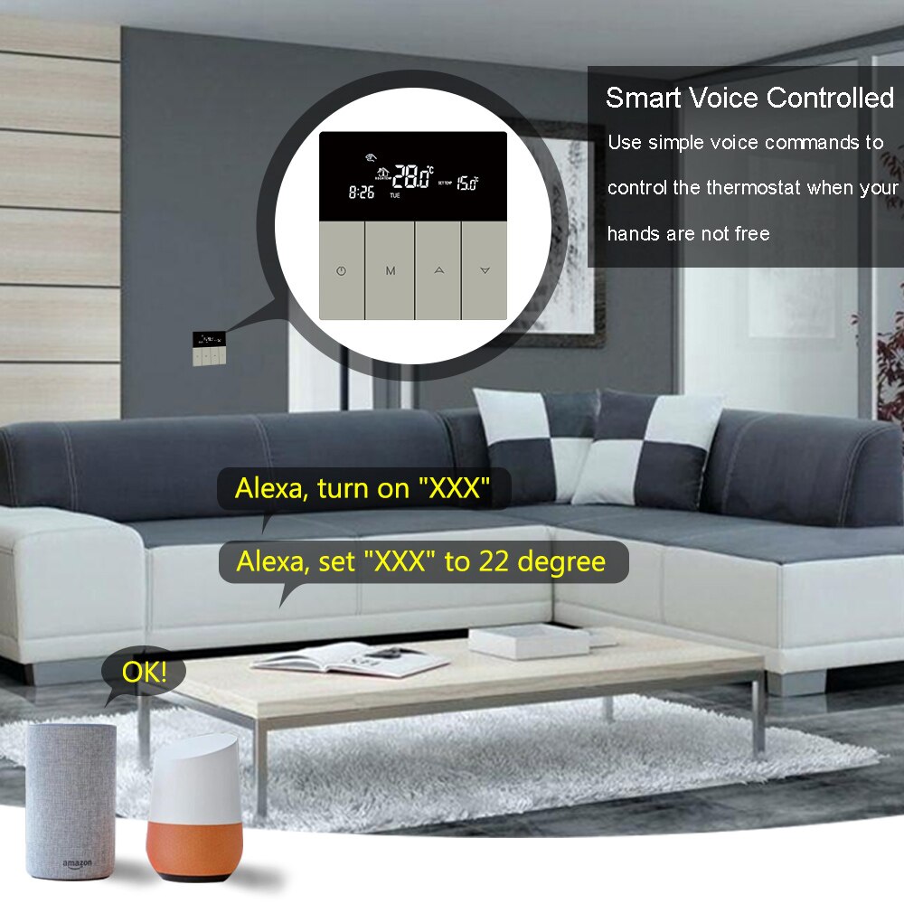 Vancoo Smart Gas Boiler Thermostat 220V Temperatur... – Grandado