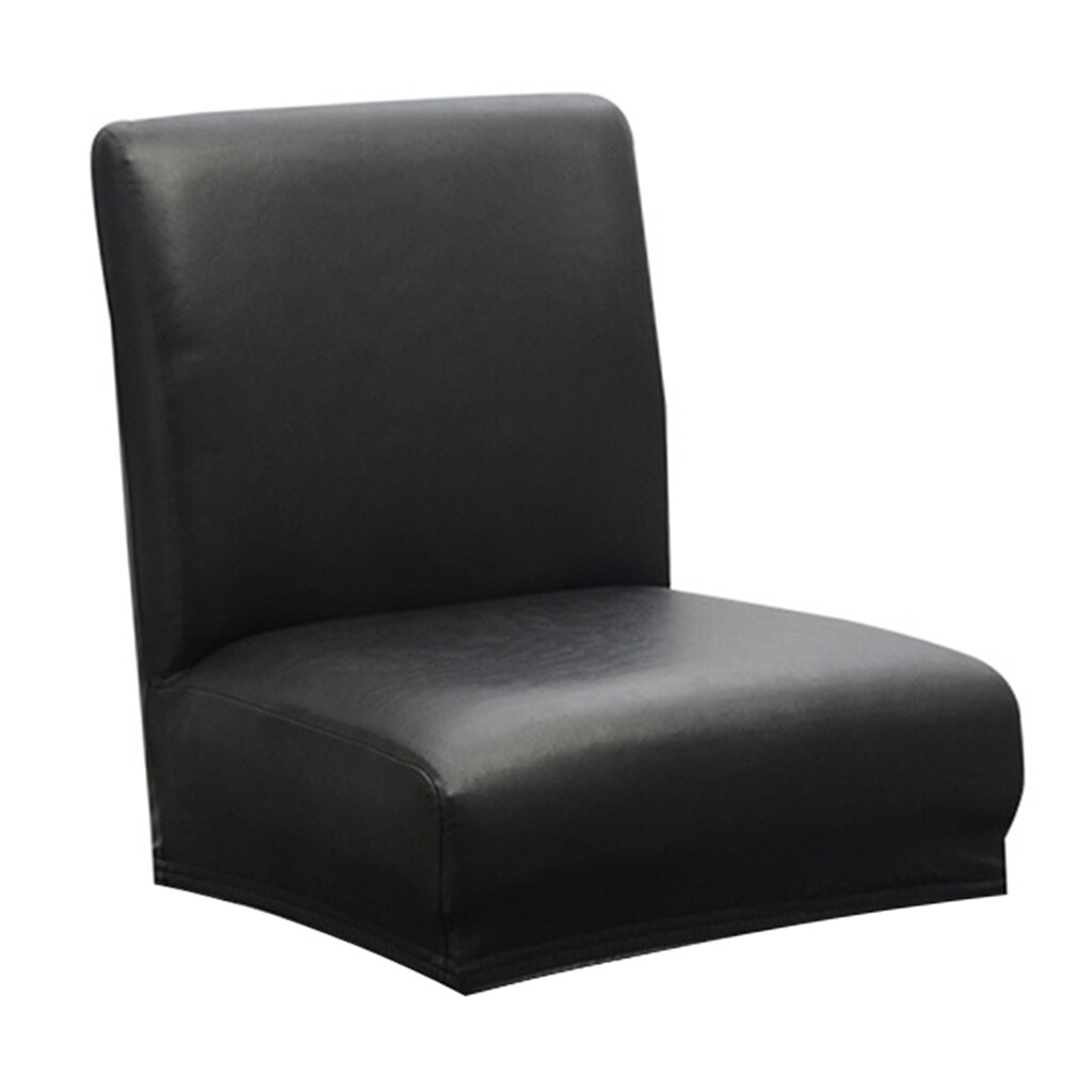 Elastic Solid Stool Short Back Dining Chair Slipco... – Grandado