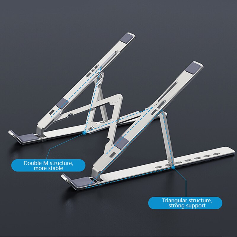 Laptop Stand Houder Voor Macbook Air Pro Opvouwbar... – Vicedeal