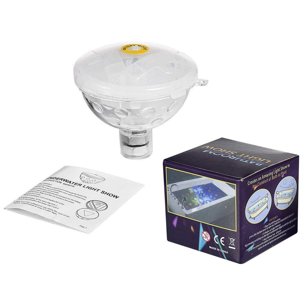 Floating Underwater Light RGB Submersible LED Disc... – Vicedeal