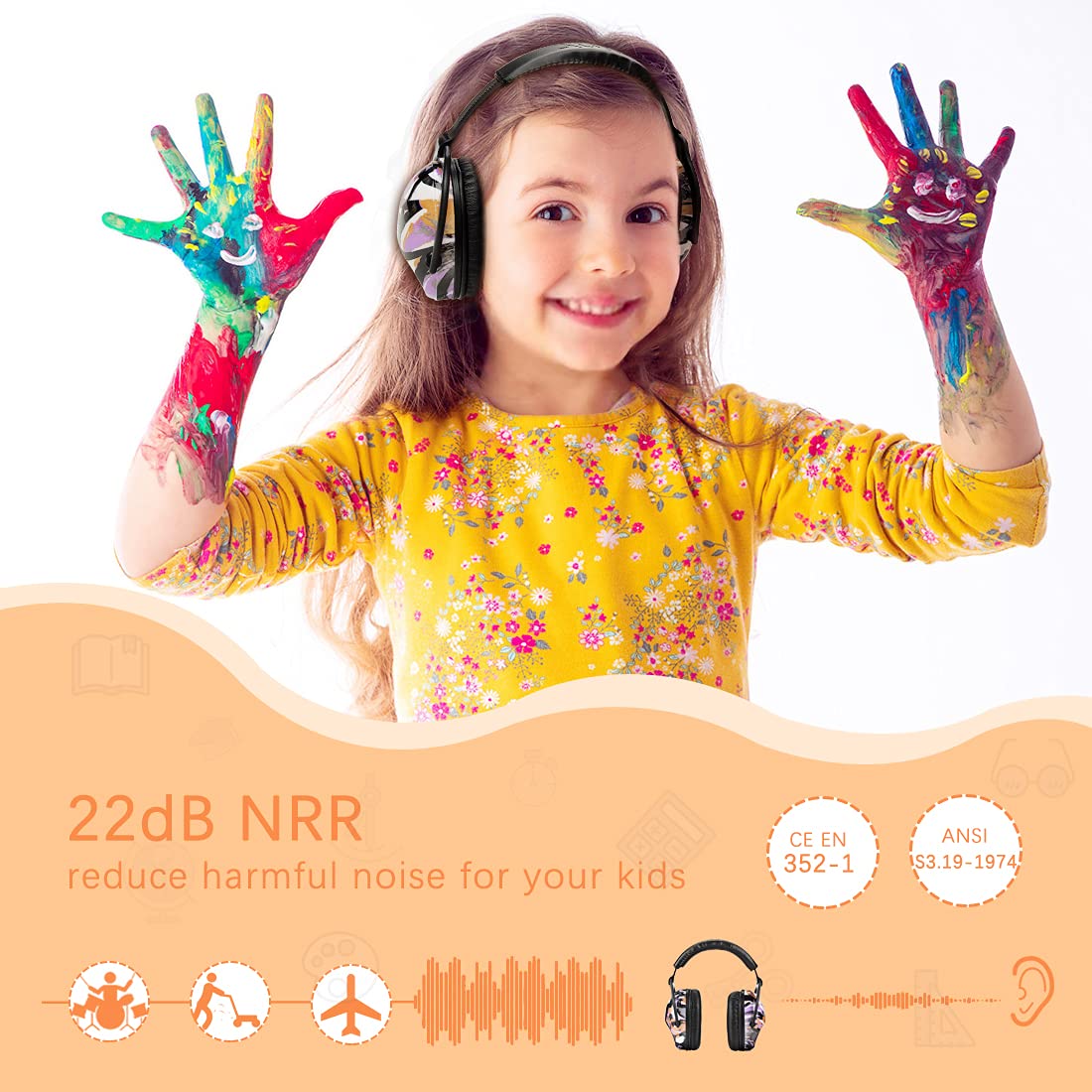 Orejeras de seguridad con protección auditiva para... – Grandado