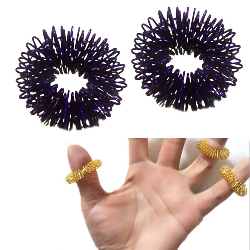 Edelstahl Finger Massage Ring Akupunktur Therapie ... – Grandado