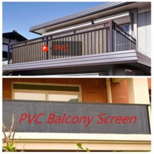 Pvc Balkon Screen Outdoor Privacy Hek Zonnescherm ... – Vicedeal