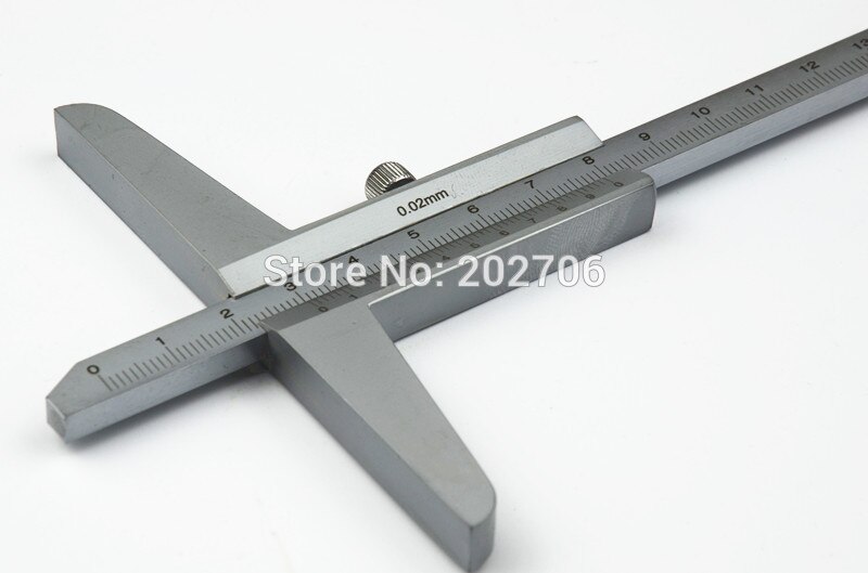 150mm 6" 0.02mm precision Depth Vernier Calip... – Grandado