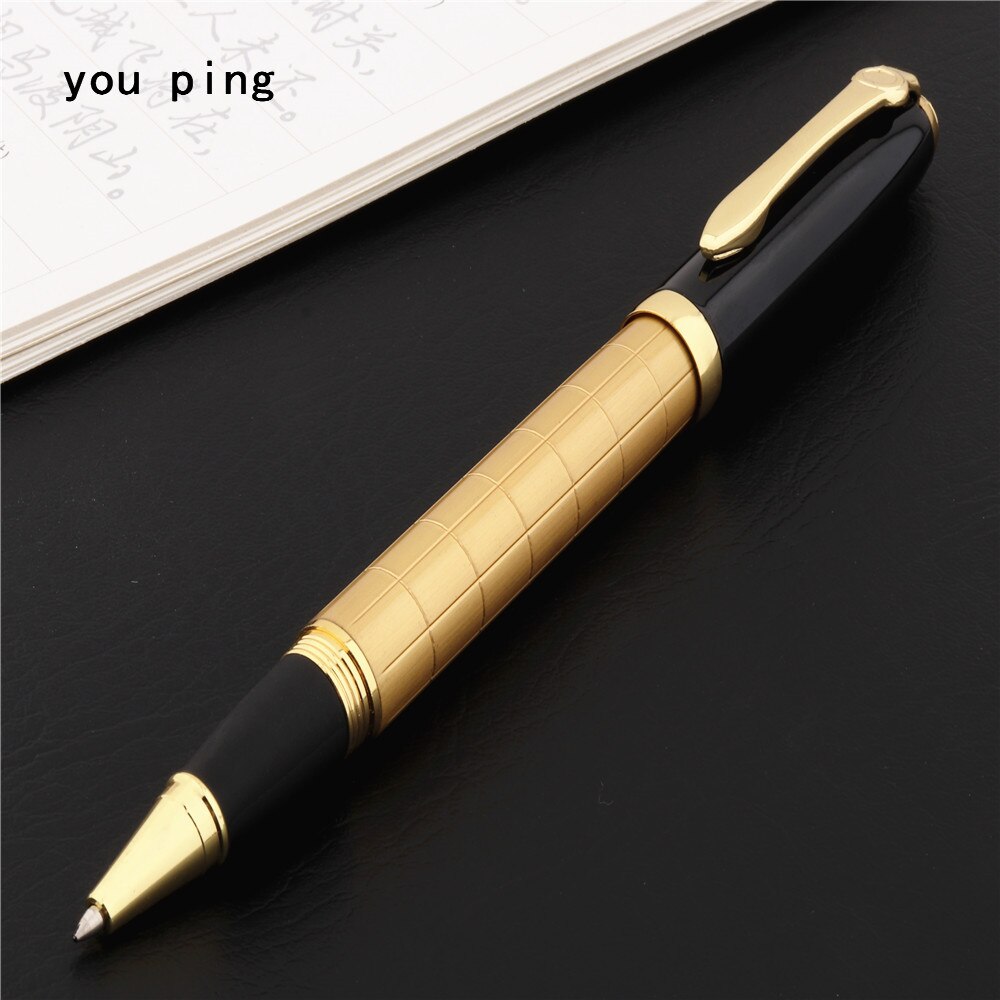 Luxury pen 017 Golden grid line Business office Ro... – Vicedeal
