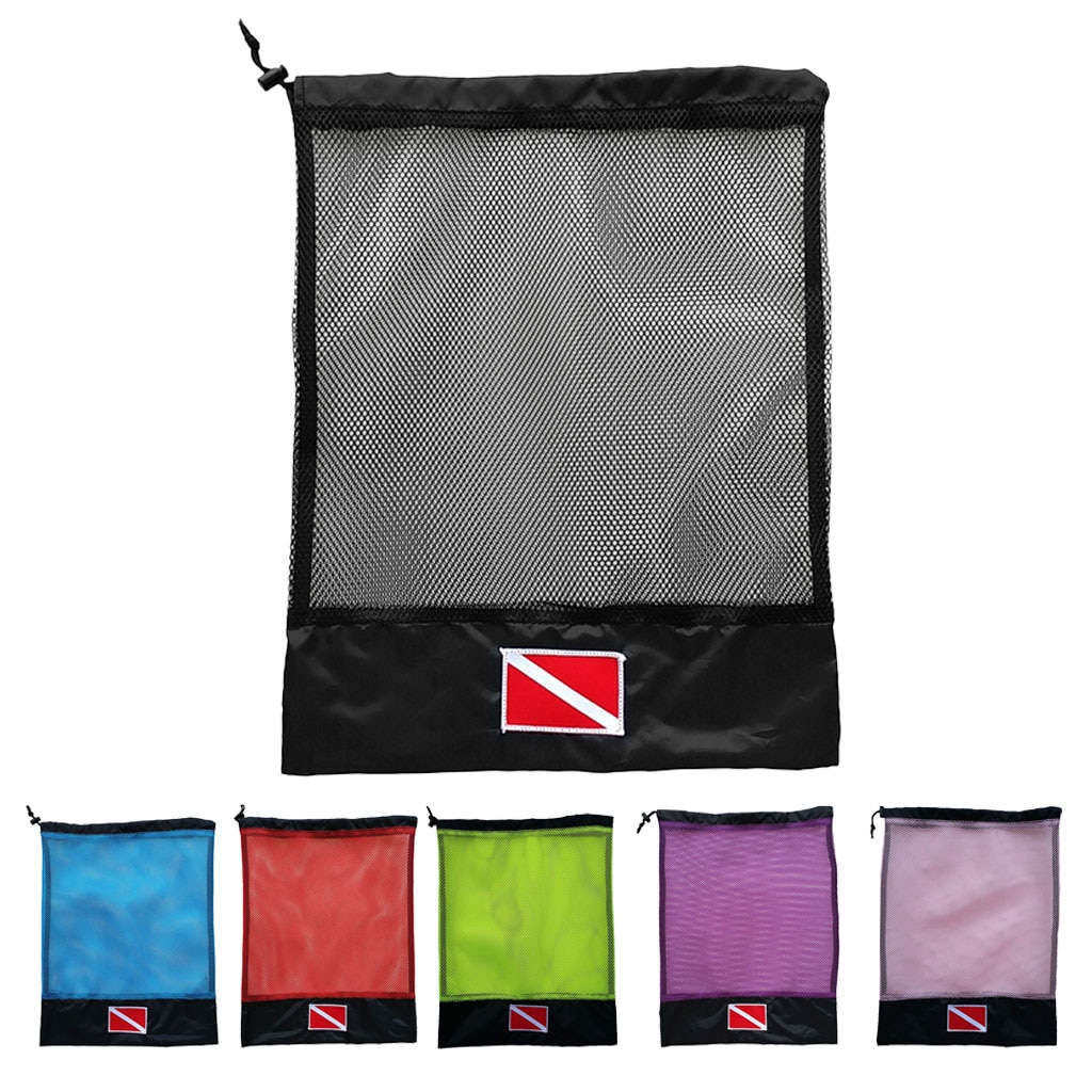 Draagbare Duurzaam Mesh Gear Bag Voor Duiken Snork... – Vicedeal