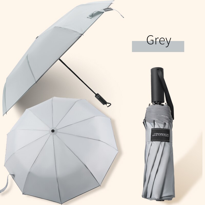 Automatic Windproof Umbrella For Men 10 Ribs Large... – Grandado