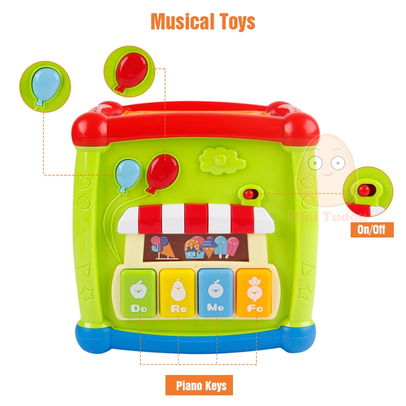 Multifunctional Musical Toys Toddler Baby Box Musi... – Grandado